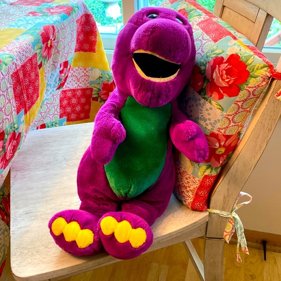 barney the stuf animal | Toys | Barney The Dinosaur 99s Stuffed Animal ...